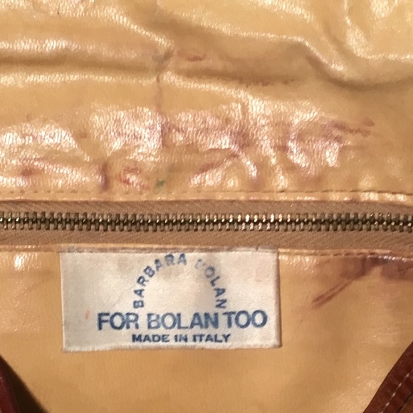 Barbara Bolan | Bags | Barbara Bolan Vintage Tan Shoulder Bag Flap Snap ...